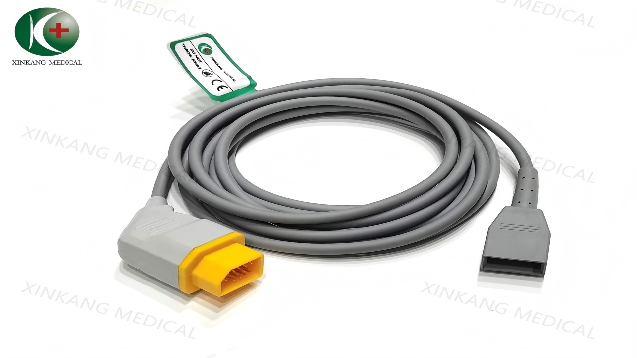 Nihonkohden 14Pin IBP Cable Utach - 3M TPU Medical Cable